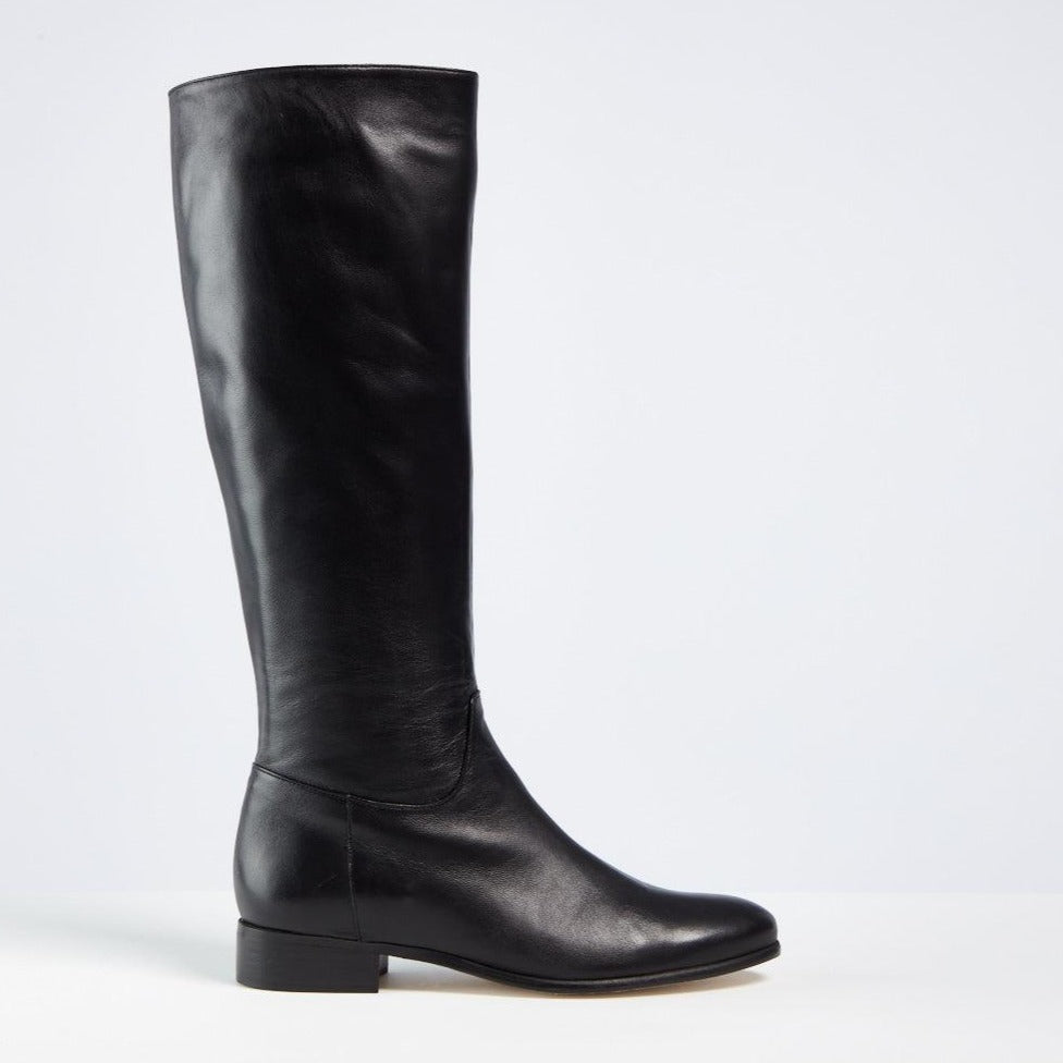 Wren Knee High Black Nappa Boot – MADE THE EDIT